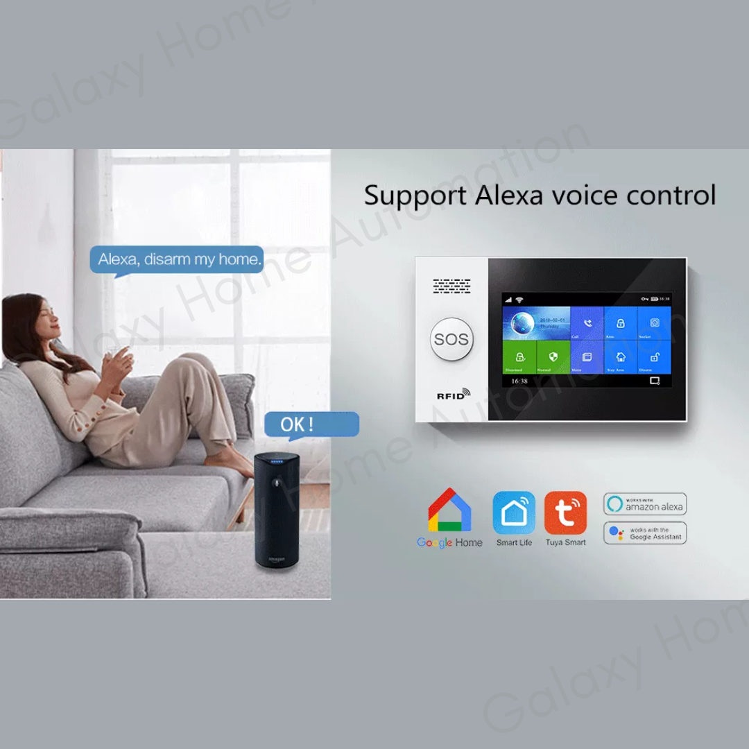 Smart Alarm Panel - Galaxy home Automation
