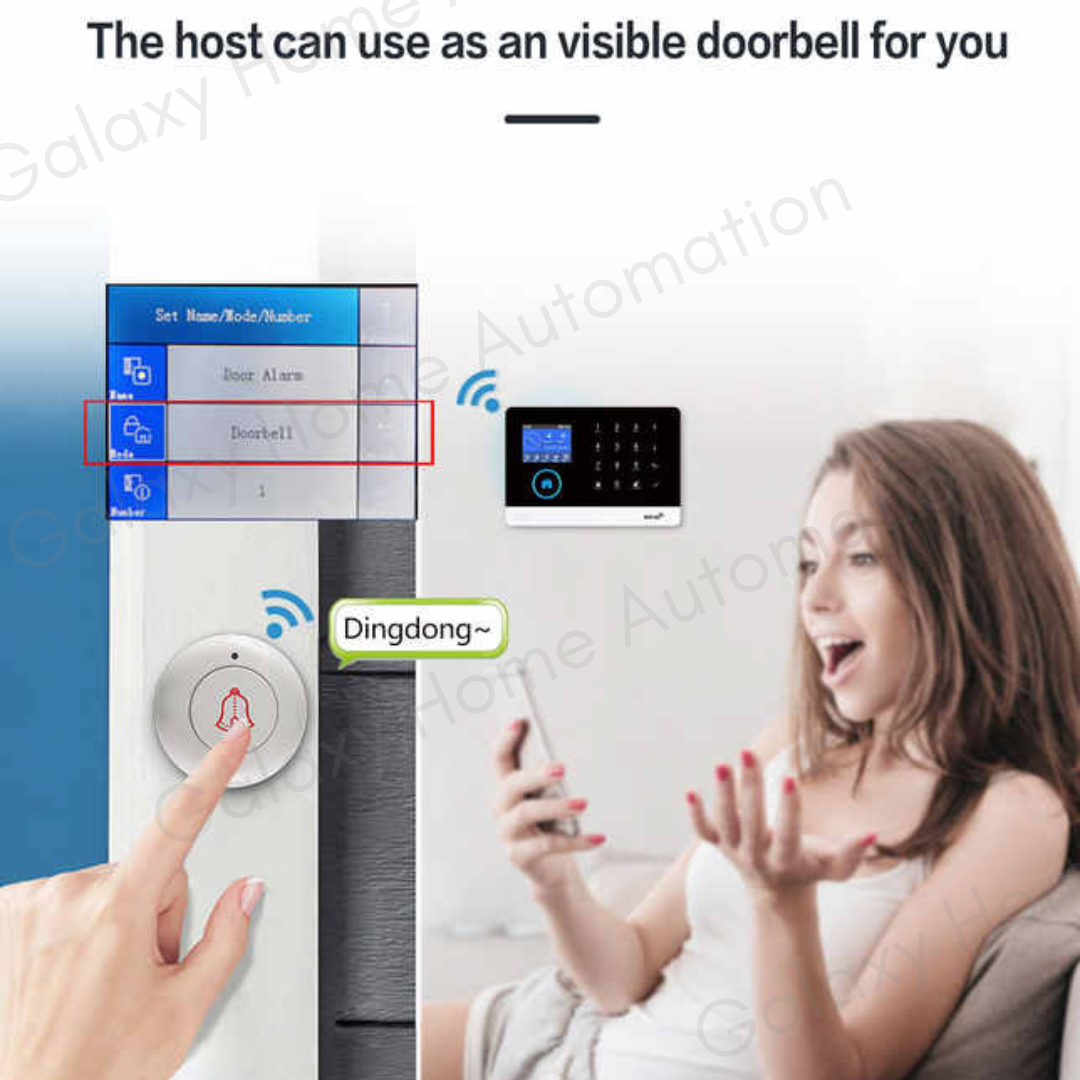 Smart Home Alarm Panel - Galaxy home Automation