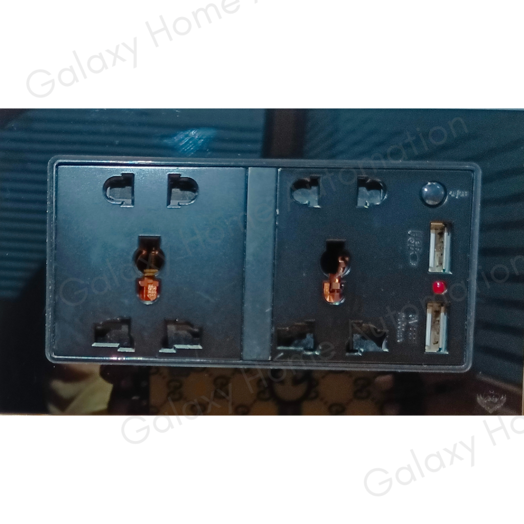 Multi-Port USB Socket - Galaxy home Automation