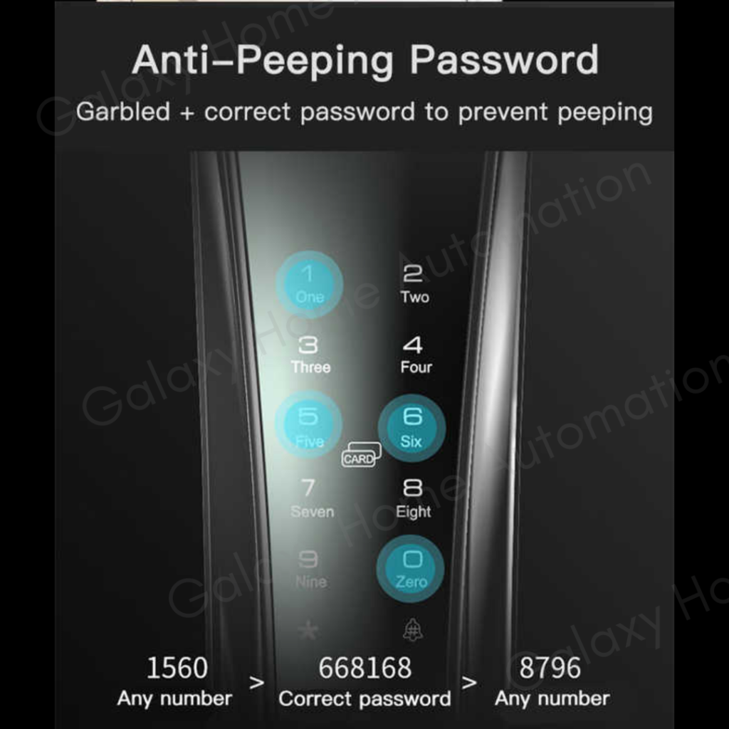 Smart Fingerprint Door Lock - Galaxy home Automation