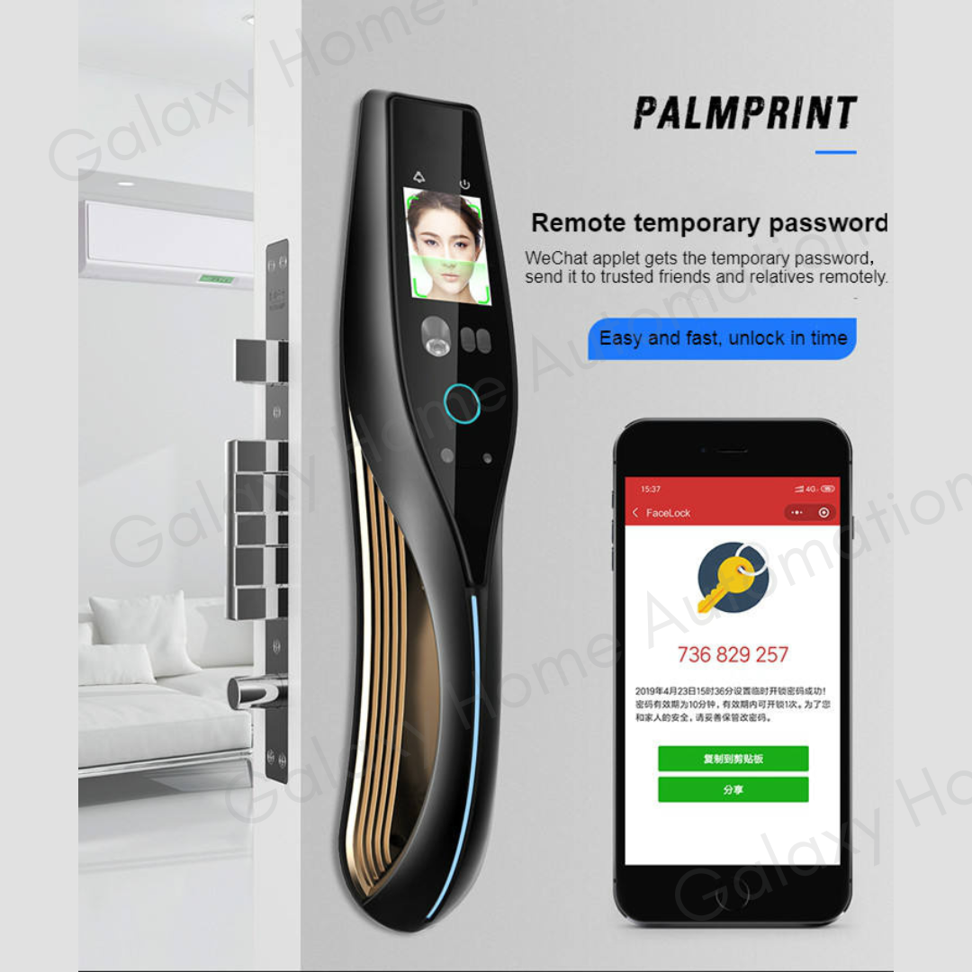 Intelligent fingerprint door lock - Galaxy home Automation