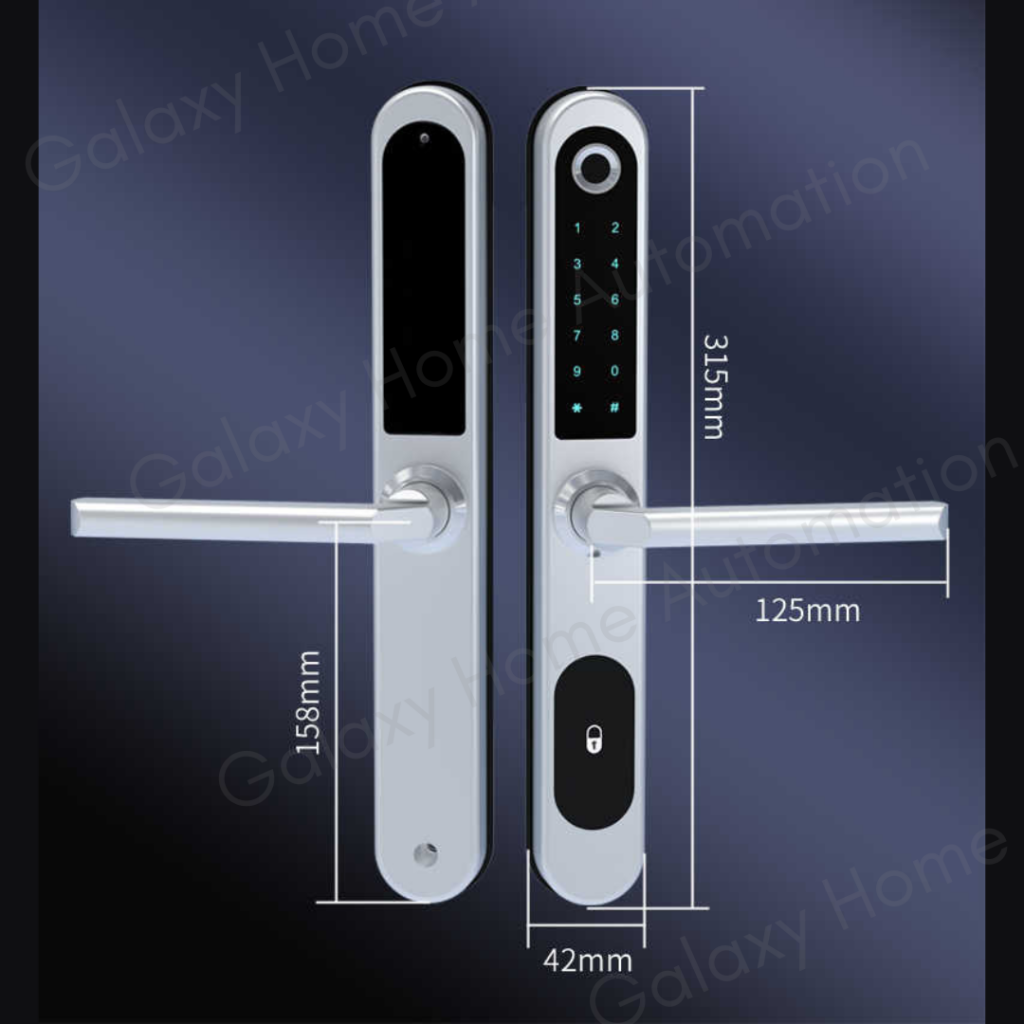 Automatic keyless door lock - Galaxy home Automation