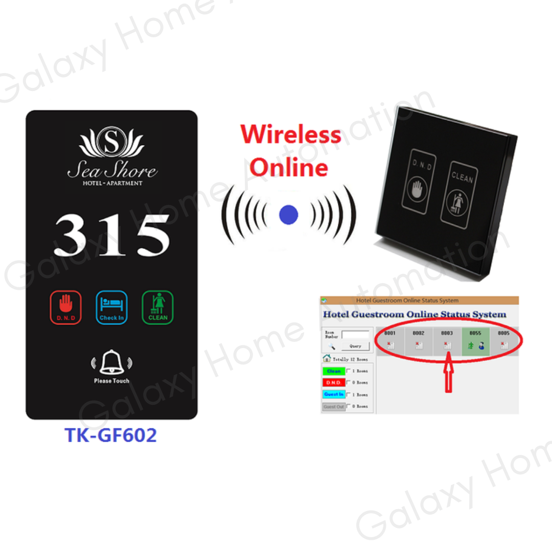 Smart Wireless DND Plate - Galaxy home Automation