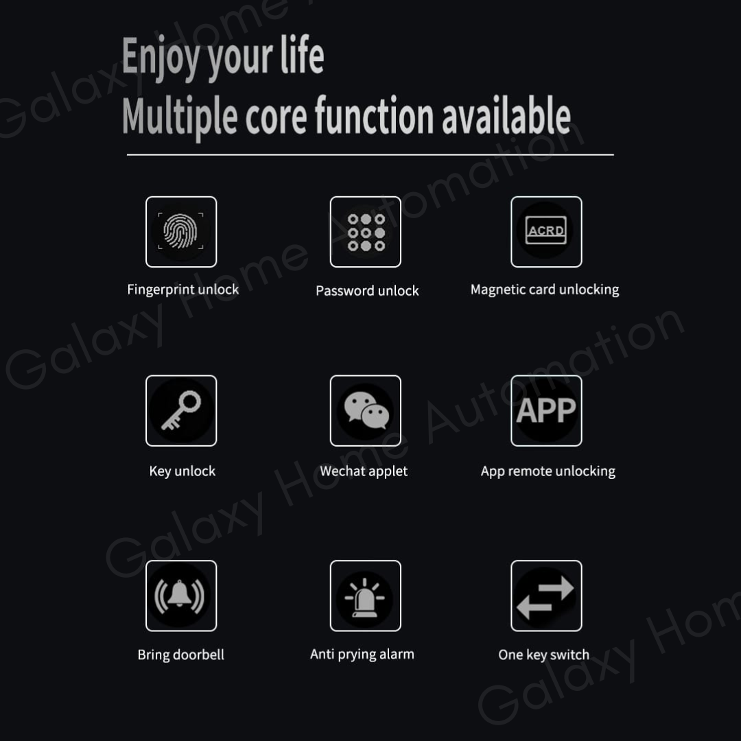 Secure Face Recognition Lock - Galaxy home Automation