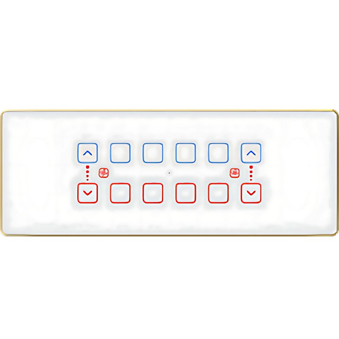 Smart Switch Vitrum - Galaxy home Automation Smart Touch Panel